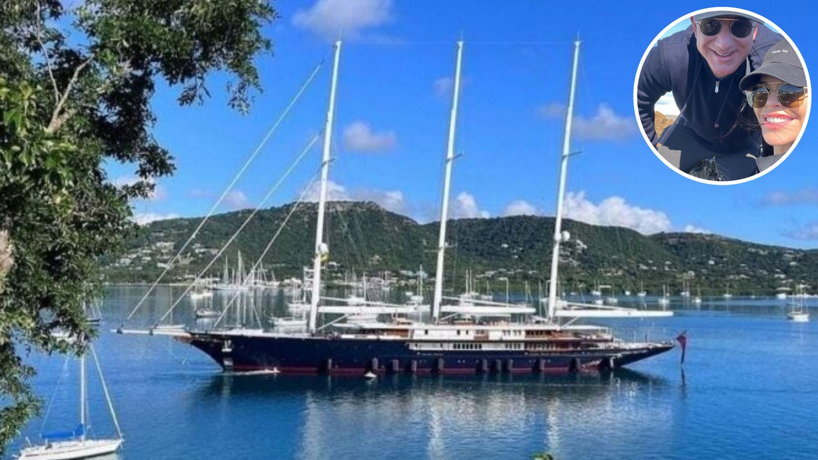 To avoid billionaires at St. Barths, Jeff Bezos has sailed his $500 ...