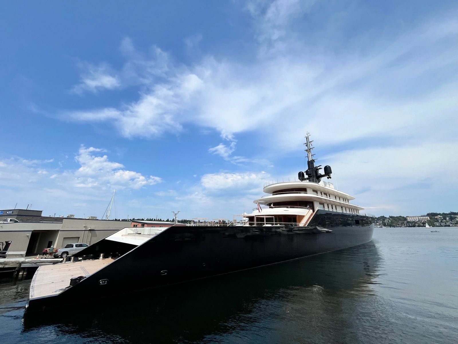 Docked at Lake Union, a billionaire military supplier's $250 million ...