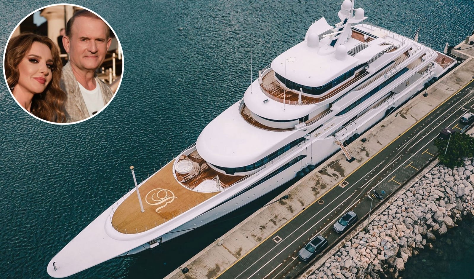 Raided by the FBI, the $200 million Royal Romance superyacht was to be ...