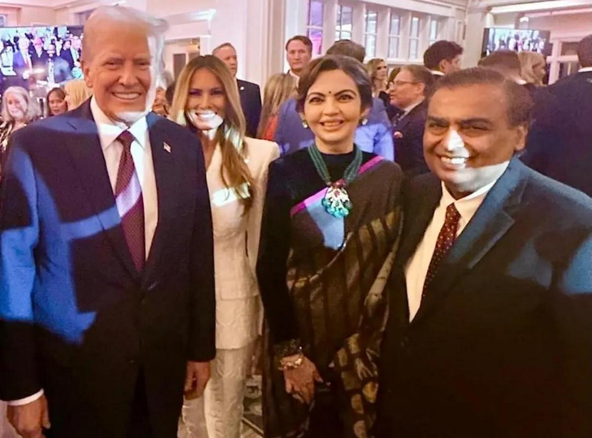 Nita Ambani, the wife of Asia’s richest man, Mukesh Ambani, stole the ...