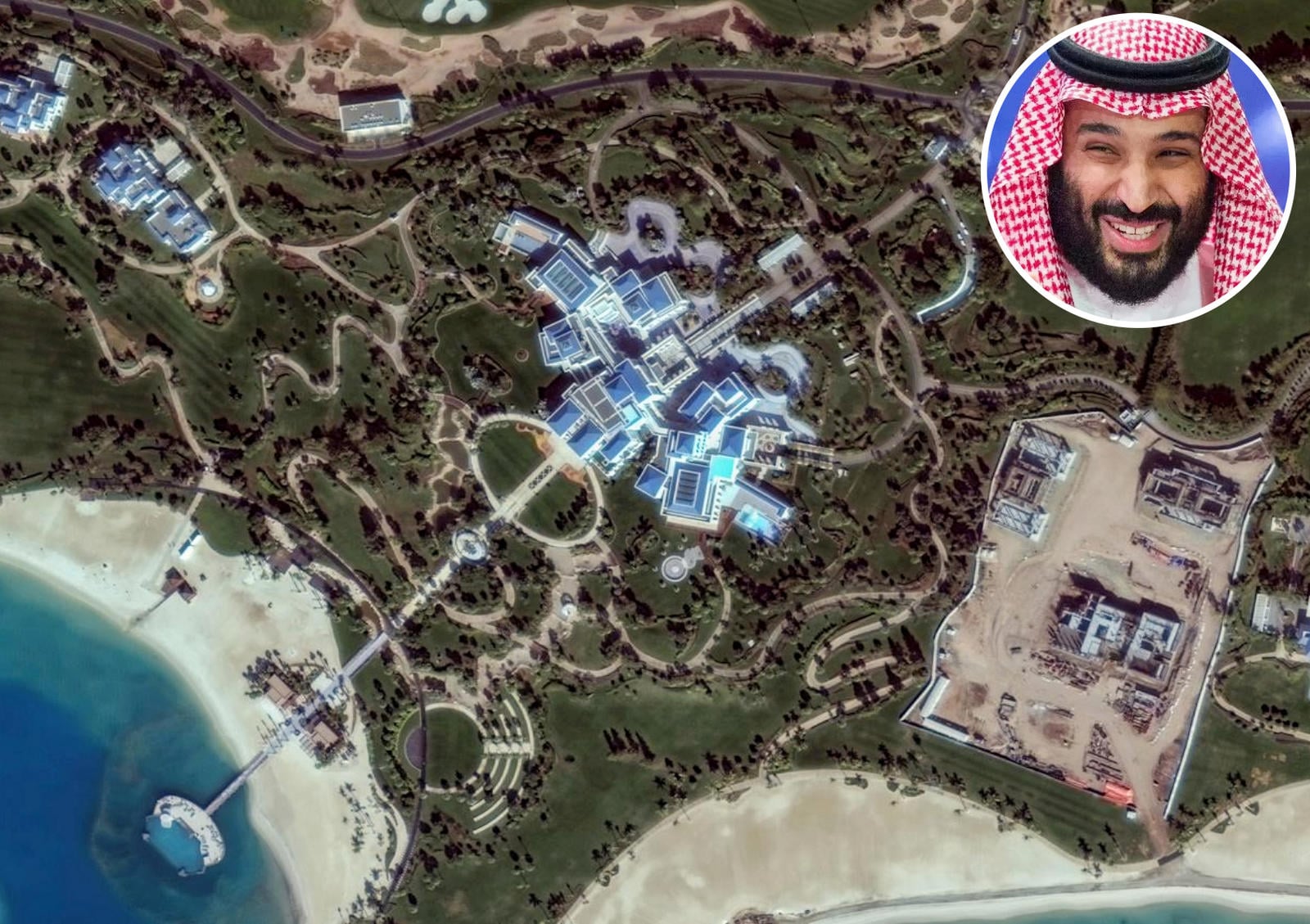 Saudi Crown Prince MBS is building the mother of all palaces for ...