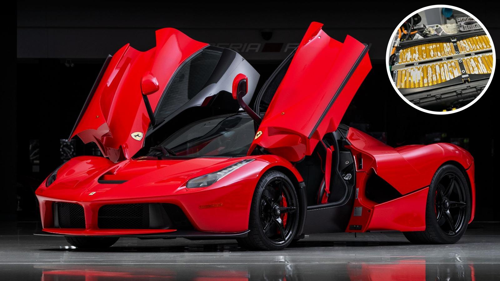 While a Tesla batterpack can cost about $16,000, Ferrari quoted one ...