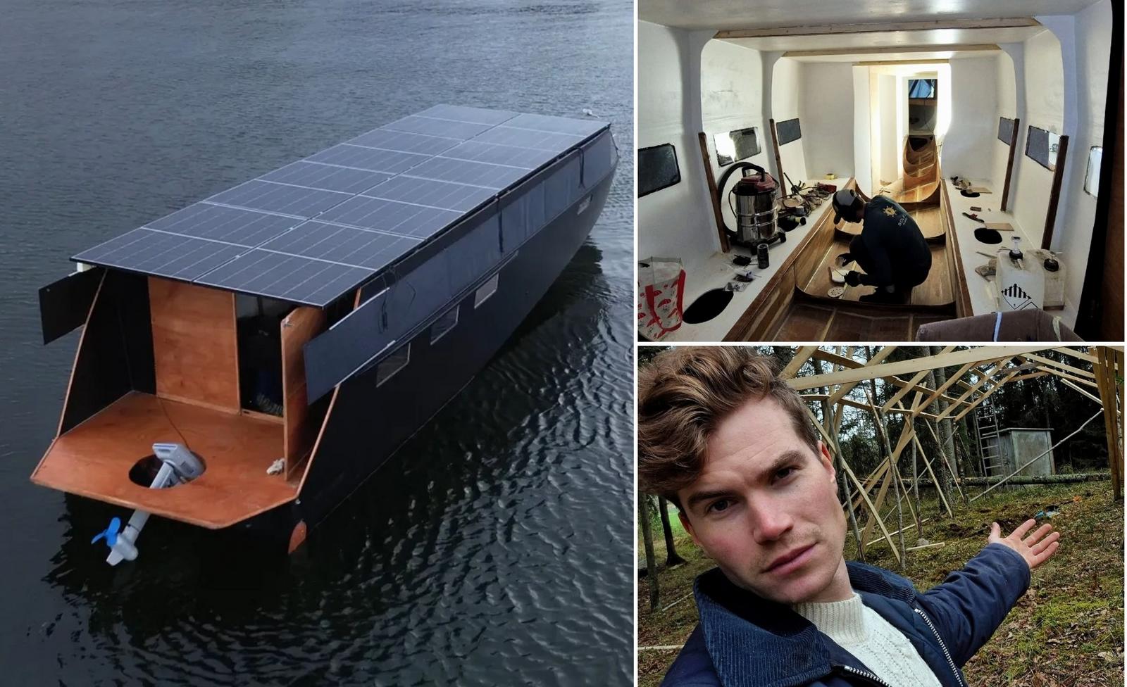 Forget a shipyard or even a garage. This determined Finnish engineer ...