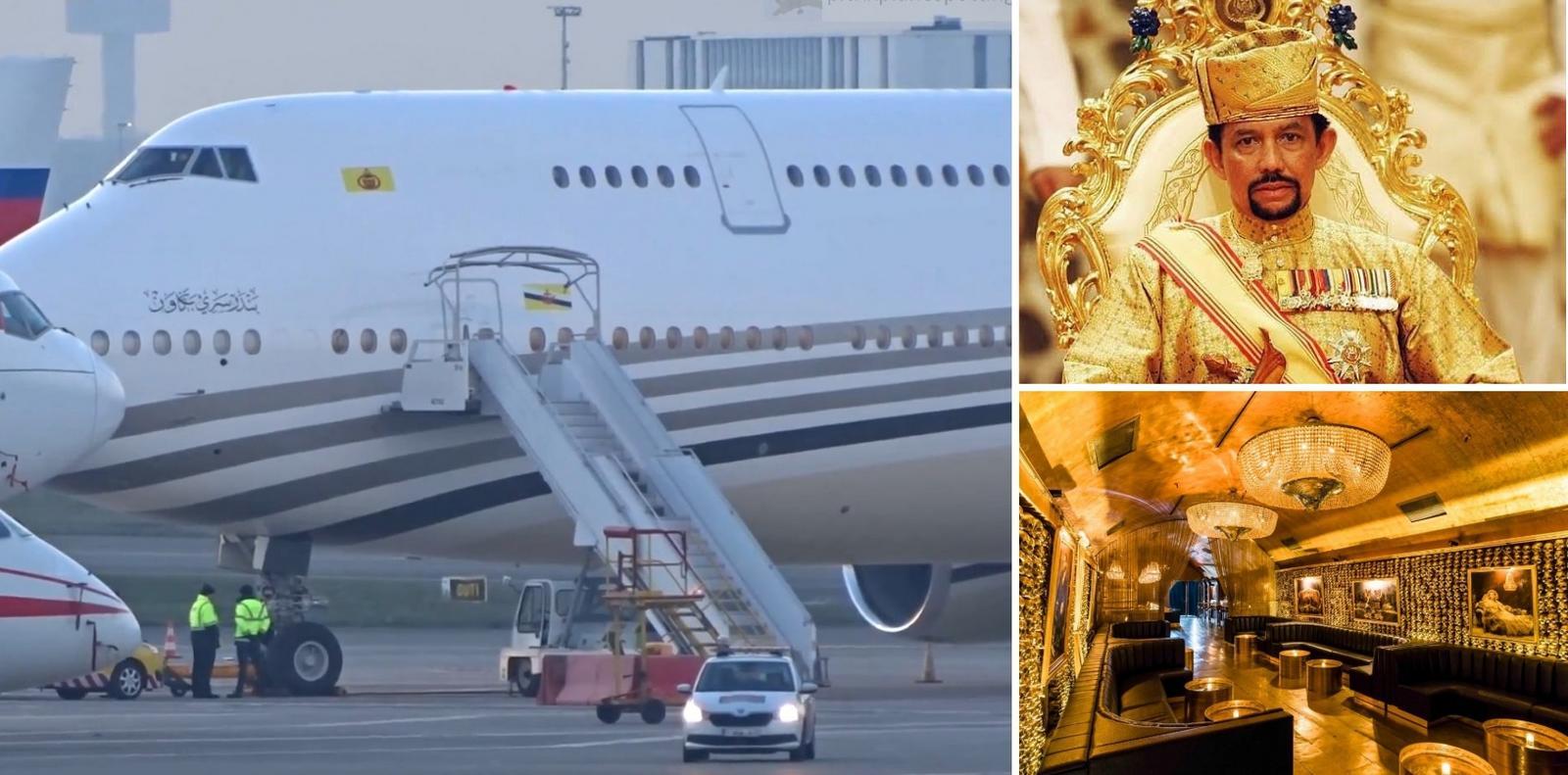Forget the Emir of Qatar's Jumbo jet: the Sultan of Brunei not only ...