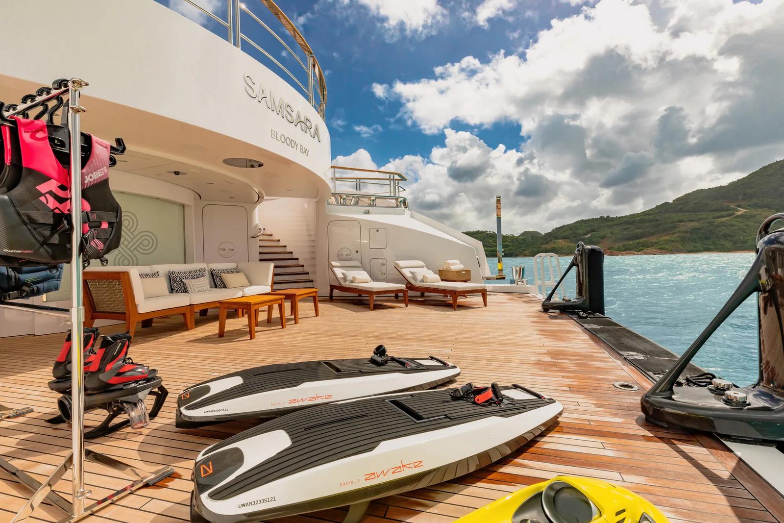 Harry Potter author JK Rowling's 291-footer Samsara was the most ...