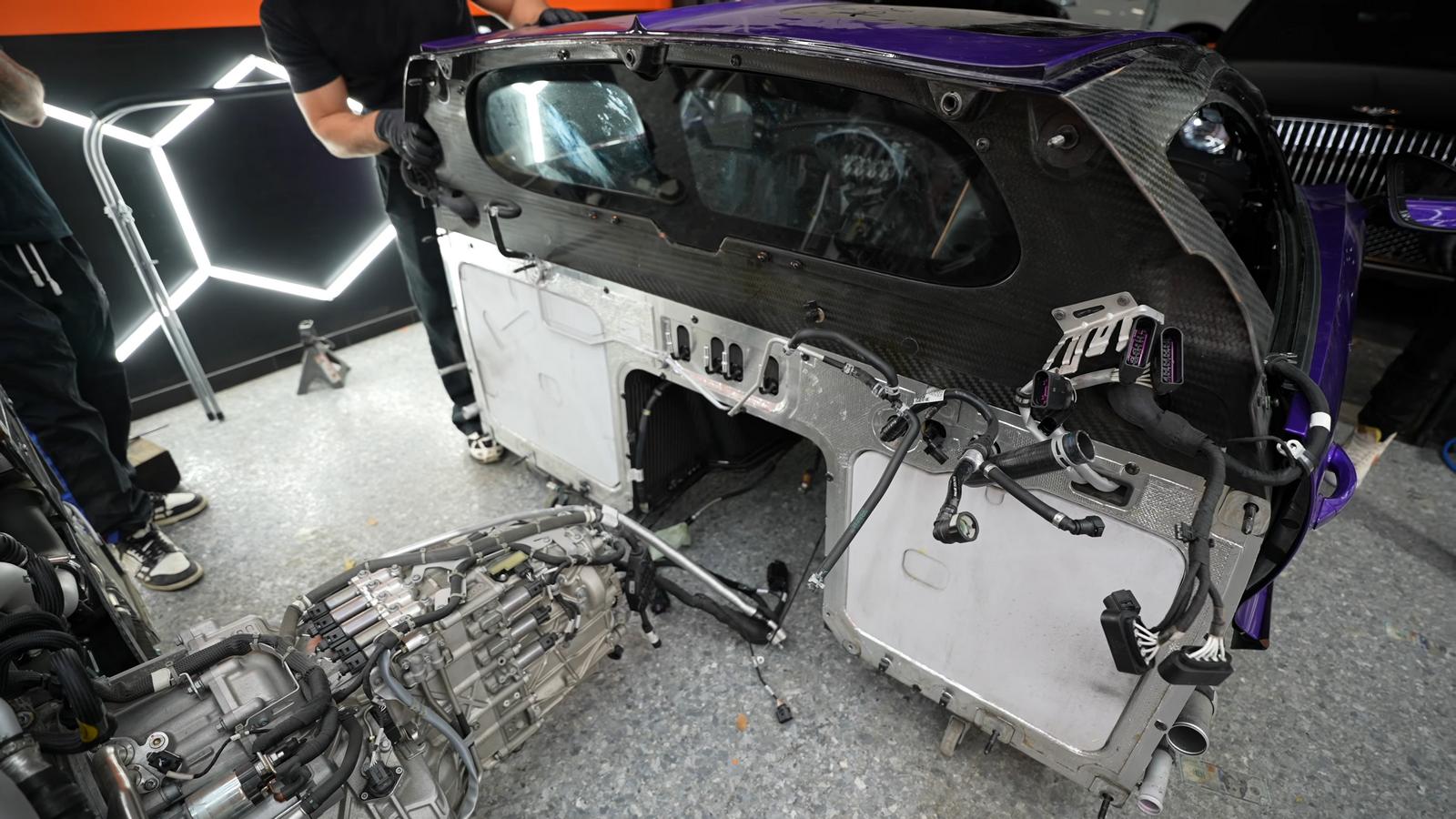 When Bugatti said only two shops worldwide could split the chassis of ...