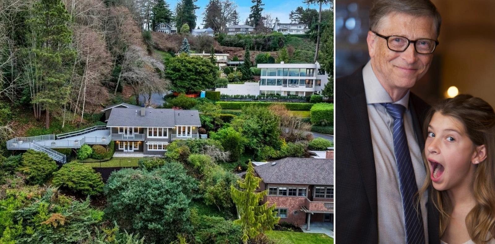 Bill Gates bought this house simply to keep nosy onlookers and prying ...