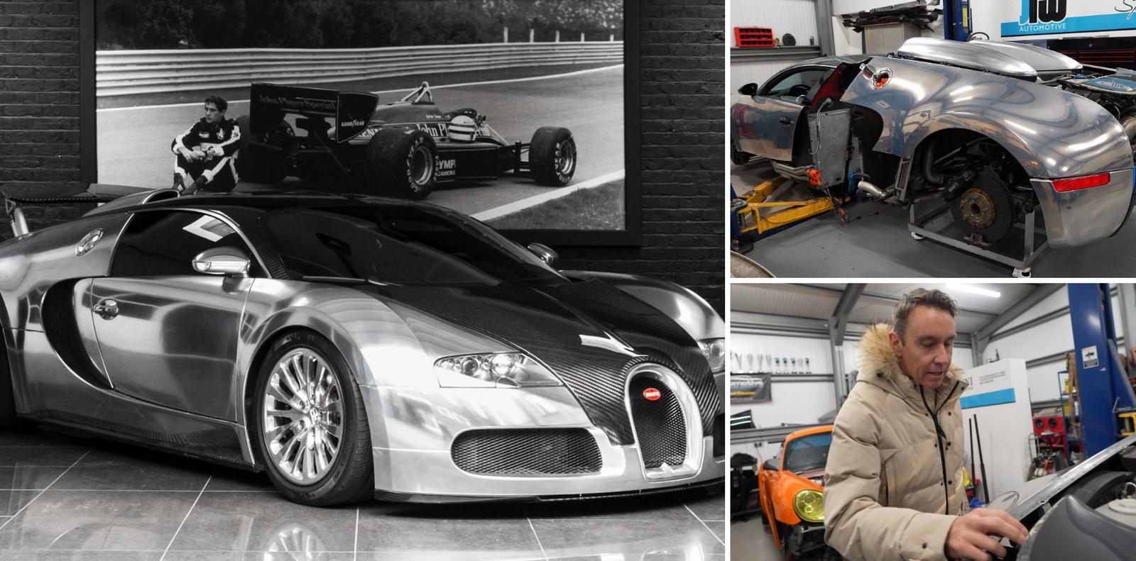 A Youtuber just spent $1.2 million buying a broken Bugatti Veyron that ...